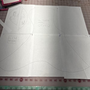 Sewing Patterns Underscarf “amal“ Hijab - Etsy