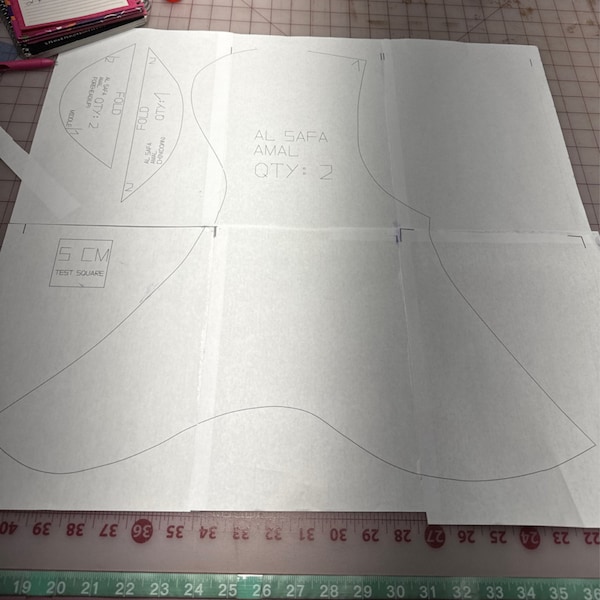 Sewing Patterns Underscarf “amal“ Hijab - Etsy