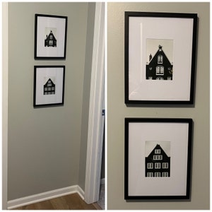 Desert Printable Dry Trees Wall Art Digital Download Black - Etsy