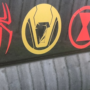 Marvel Avengers Vinyl Decals 26 to Choose From Stickers for Laptop, Car ...