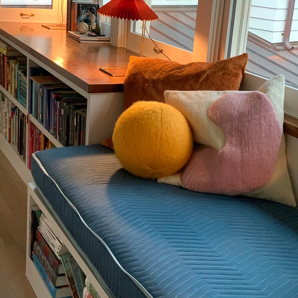 Make Your Own Ball Cushion Pillow Sewing Pattern and Tutorial PDF - Etsy