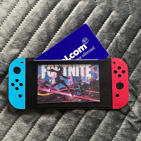 Video Game Gift Card Holder Svg, Switch Gift Card Holder SVG, Gift Card ...