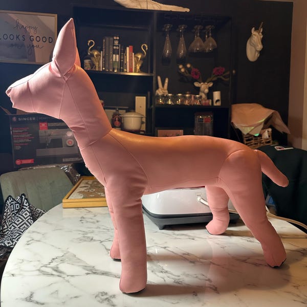 S Size Dog Mannequin Patterns - DIY Realistic Stuffed Dog Toy Sewing ...