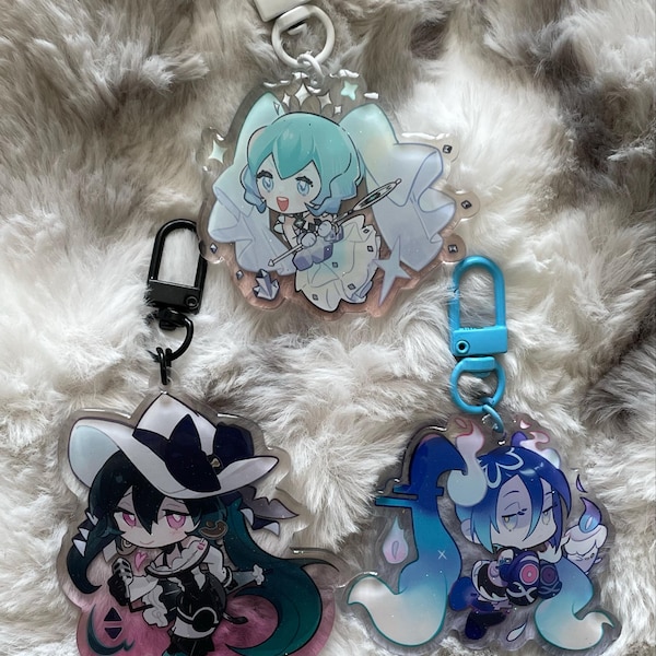 Alien Stage Linked Charms Ivan Mizu Luka Till Hyunna - Etsy