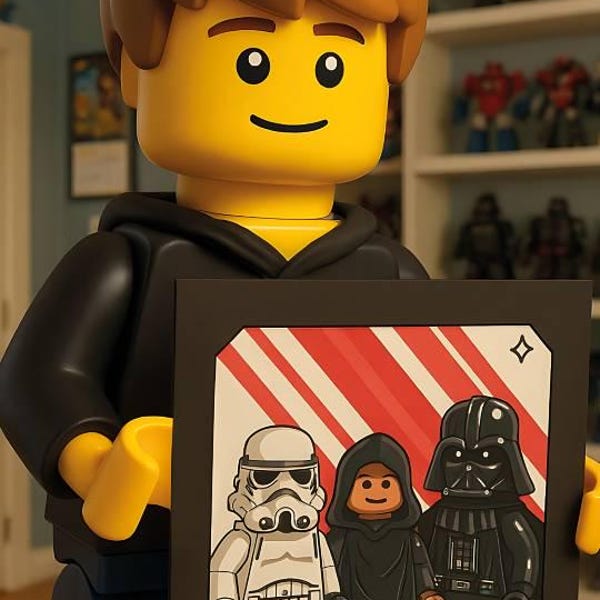 Custom Portrait Inspired by "lego"| Unique Custom Portrait | Digital ...