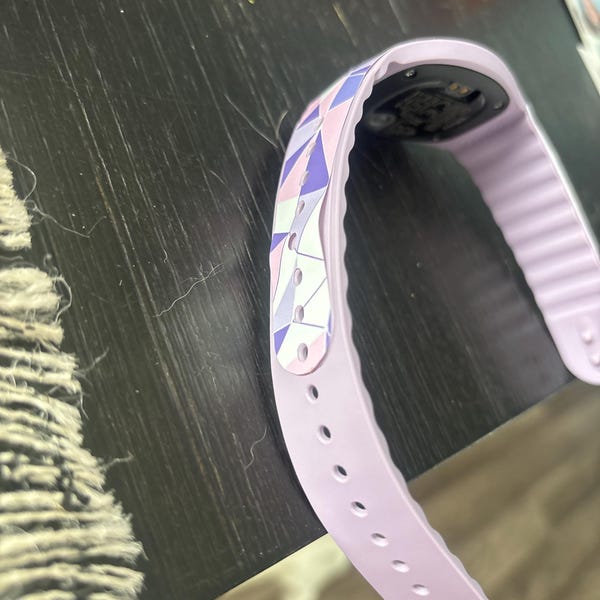 Tomorrowland Purple Wall Skin for Magicband 2.0 or Magicband+ | Disney ...
