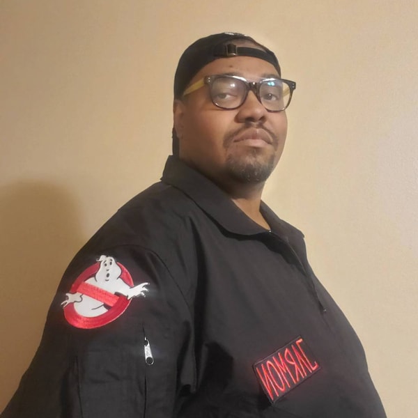 Set of Two No Ghost Logo Patches and One Custom Name Patch Value Pac ...