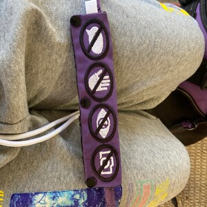 2x4 STOP No Touch No Talk Let Me Work Patch | Etsy