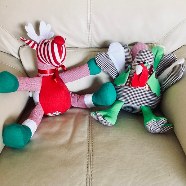 Handmade Custom Memory Monkey - Beautiful Memory Softie Keepsake ...