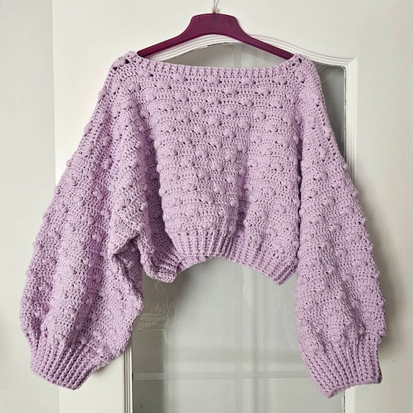Crochet Pattern, Puff Dream Sweater PDF Pattern (instant Download ...