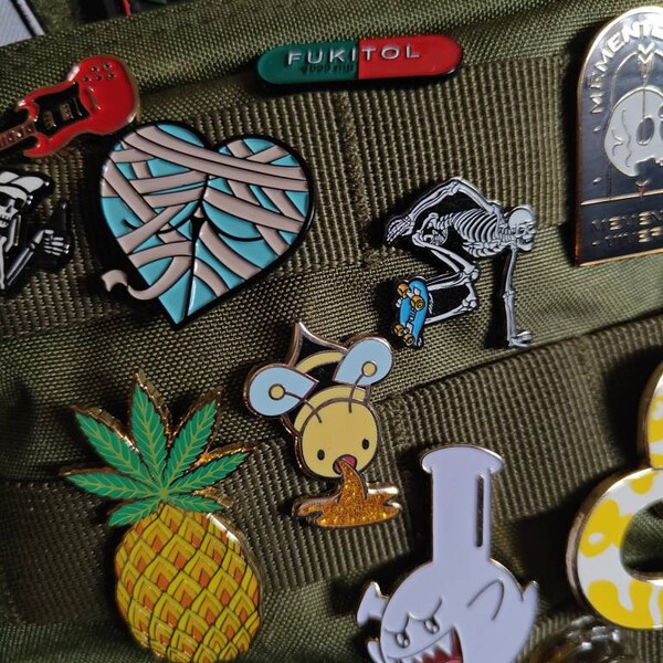 Shark Enamel Pin Hungry Shark - Etsy