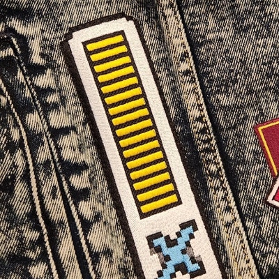 Blue Shell Mario Kart Iron on Patch Shiny Metallic - Etsy