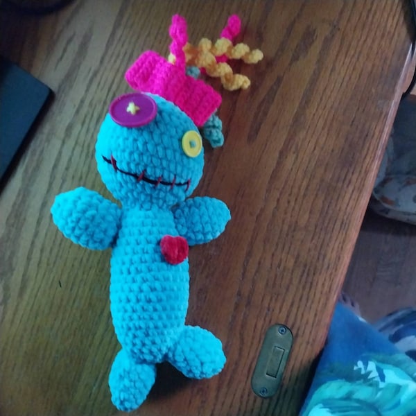 Scrump Pattern, Rag Doll, Lilo Doll, Scrump Crochet Pattern - Etsy