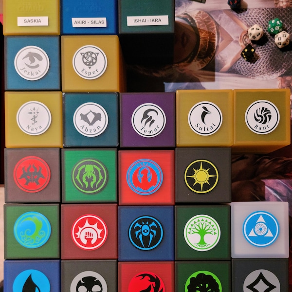 Magic the Gathering Mana Stickers / Decals - Individual - Etsy