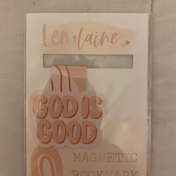 God is Good Magnetic Double Sided Bookmark - Etsy