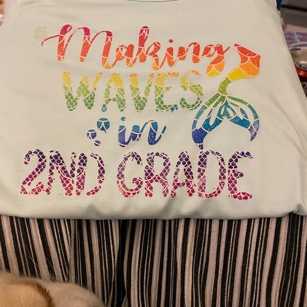 2nd Grade Svg, Mermaid Svg, Teacher Svg, Back to School Svg, Second ...