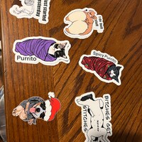 Funny Veterinary Receptionist Sticker Pack, Vet Stickers, Vet Med ...