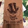 The Good Shit Engraved Leather Flask - Unique Gift for Groomsmen ...