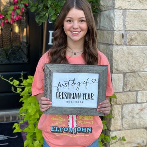 Groovy First Day of School Sign Printable Girl Retro Back to - Etsy