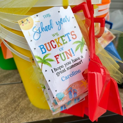 Summer Teacher Appreciation Gift Tag End of School Year Tag Your Turn ...