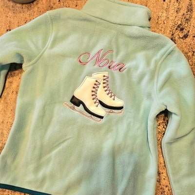 Customized Ice Skating Jacket for Girls With Name Embroidered only ...