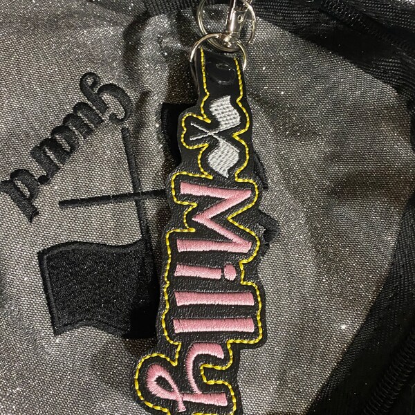 Personalized Color Guard Keychain, Marching Band Color Guard Captain ...