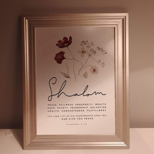 SELAH Wall Art, Selah HEBREW BIBLE Verse Wall Decor, Sage Green ...