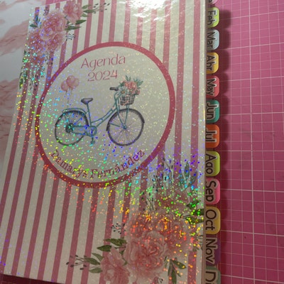 A5 Planner Divider SVG Cut File 6 Tabbed Pages, A5 Side Tabbed Divider ...