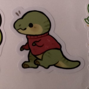 Croc Dog Sticker / Shiba Inu Sticker / Puppy Sticker / Animal - Etsy