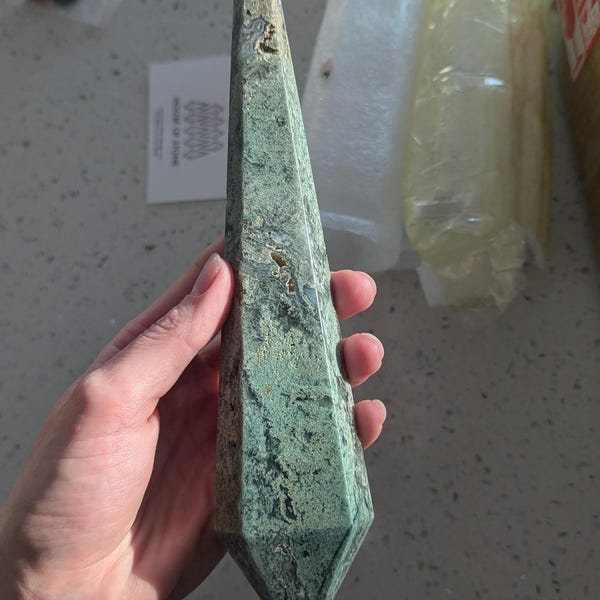 Natural Amethyst Vogel Crystal Double Point Wand/high Quality Amethyst ...