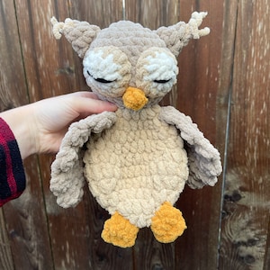 Pattern: Oakley the Owl Snuggler Pattern Crochet Owl Crochet - Etsy