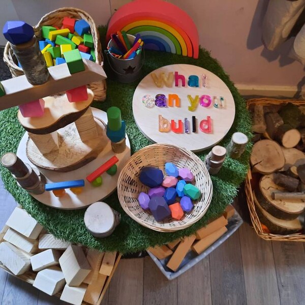 Large Geo Boards Funky Fingers Gym Fine Motor Skills EYFS Log Slices ...