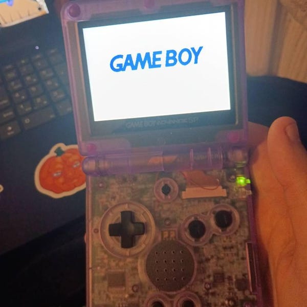 Clear Black Gameboy Color Console OLED Touch Screen GBC Game Boy - Etsy