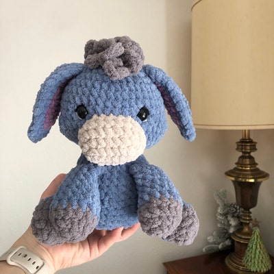 Amigurumi Donkey Pattern, Plush Pattern, Donkey Toy, Christmas, Crochet ...