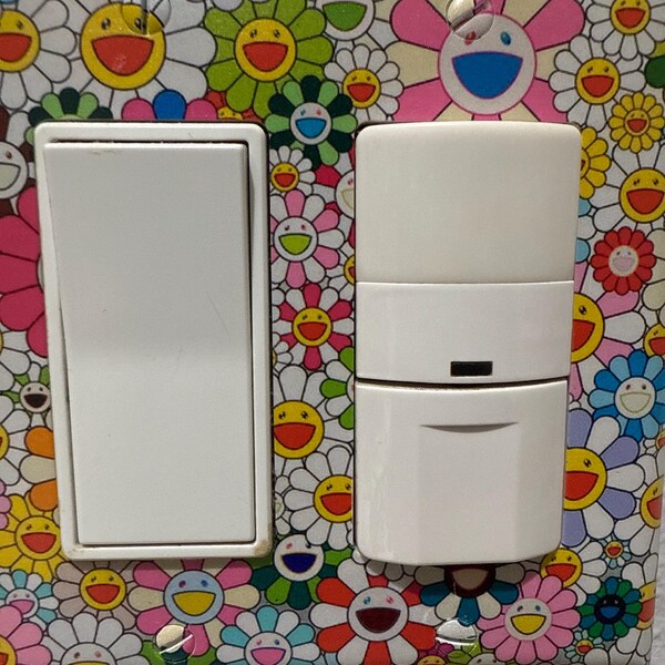 Flamingo With Palm Tree Light Switch Cover, Night Light, Cabinet Knob ...