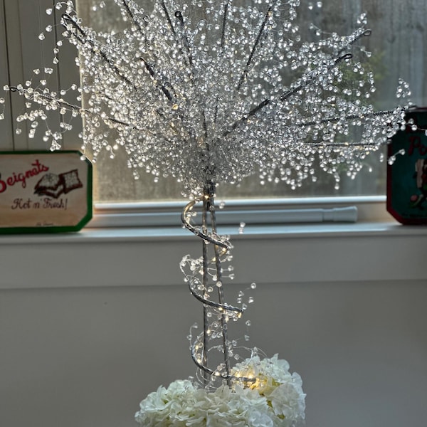 50''-gold 8 Arm Metal Cluster Candle Holder, Tall Stand Glass Candles ...