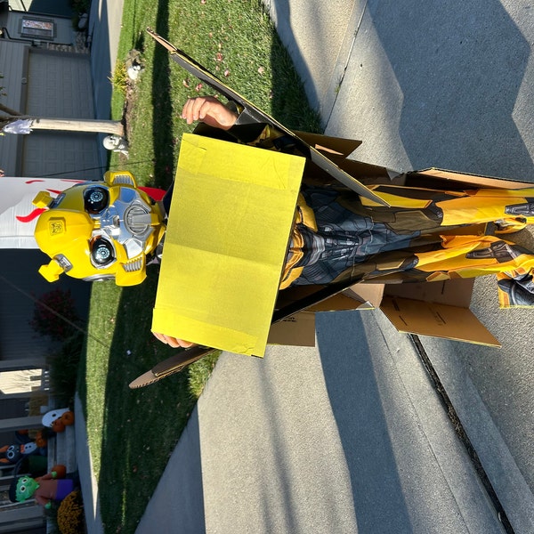 Template for Transforming Car Costume for Kids Halloween Costume ...