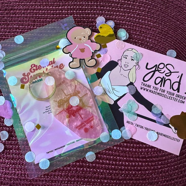 Ari Inspired Keychain Ari Keychain Butterfly Holographic Keychain ...