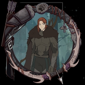 Sorcerer D&D Token Frame/digital Token/tabletop/dungeons and Dragons ...