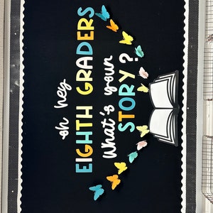 This is Your Year to Shine Bulletin Board Kit Bright Color Stars Pre ...