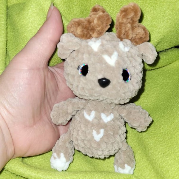 Crochet PATTERN Deer, Amigurumi Tutorial PDF in English - Etsy