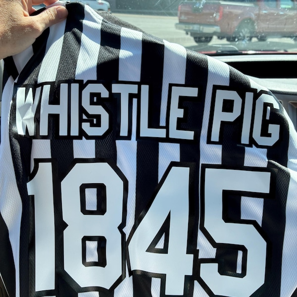 Custom Referee Jersey for Officials V-neck Black & White Stripes ...