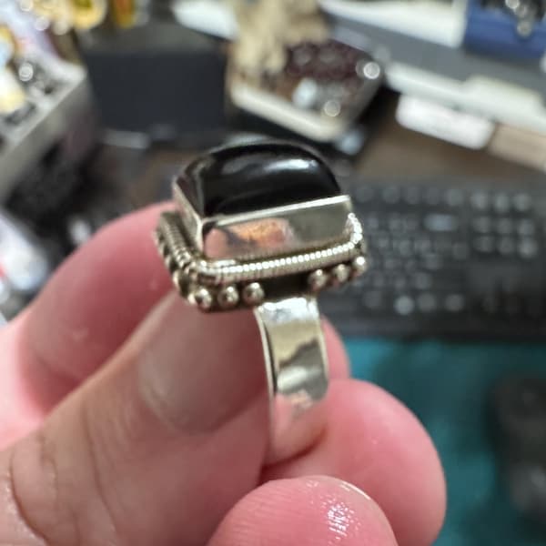 Lucifer Morningstar Rings | 925 Sterling Silver | Rectangle Shape ...