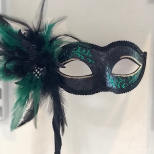 Emerald Green Masquerade Mask Women Masquerade Ball Masks | Etsy