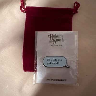 Maybe but Probably Not Gray Ace Demi Pride Enamel Pin in Demisexual ...