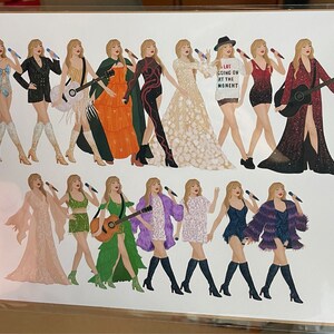 Eras Tour Prints INDIVIDUAL LOOKS - Etsy
