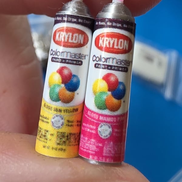 Mini Spray Paint Can, (over 36 to Choose From) - Etsy