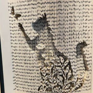 Heart Angel Wings: Book Folding Pattern Instruction DIY - Etsy