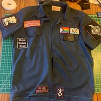 Transgender Flag Embroidered Patch LGBT Trans Pride Hook and Loop, Iron ...