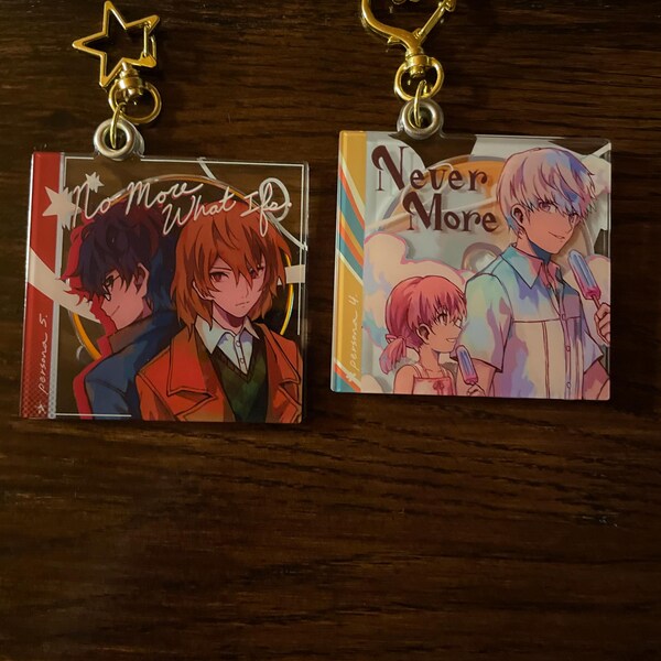 Persona Acrylic CD Charms - Etsy